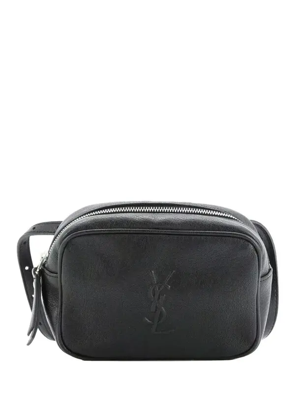 Saint Laurent Lou Camera Mini Crossbody Bag - Black