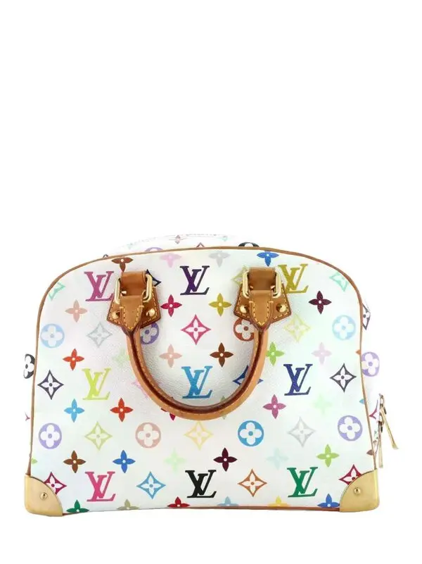 LOUIS VUITTON Trouville Handbag Monogram Multicolor Satchel - Multicolour