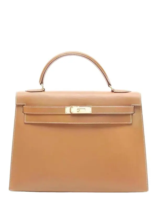 Hermès 1993 Chamonix Kelly I Sellier 32 Handbag - Brown