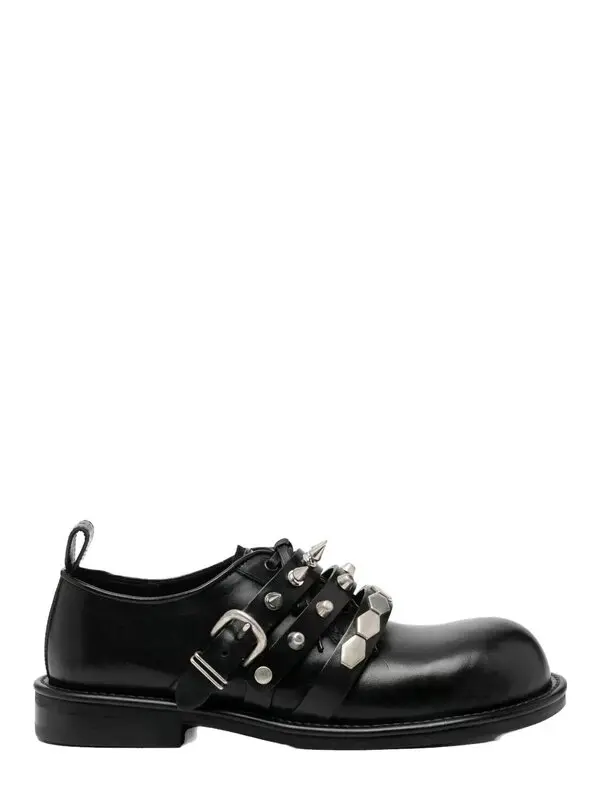 UNDERCOVERISM X Love Gaite Studded Derby Shoes - Black