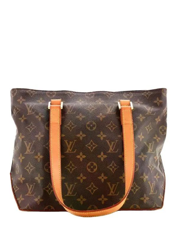 LOUIS VUITTON Cabas Piano Monogram Canvas Tote - Brown