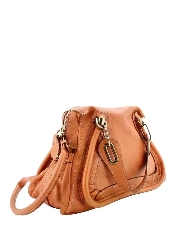 Chloé Paraty Top Handle Medium Satchel - Orange