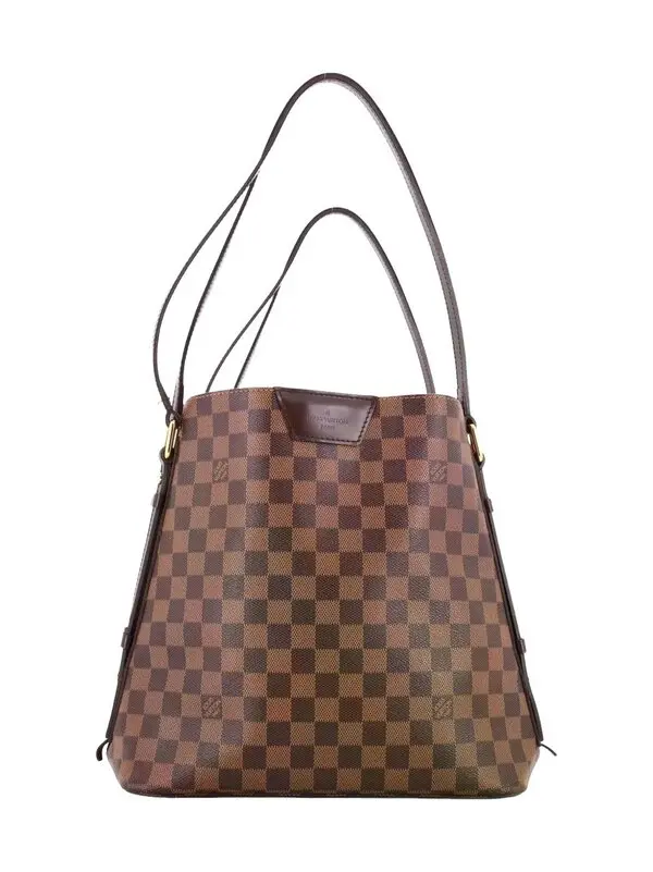 LOUIS VUITTON Cabas Rivington Damier Shoulder Bag - Brown