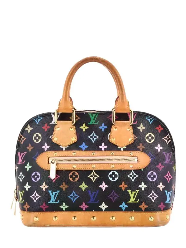 LOUIS VUITTON Alma Handbag Monogram Multicolor Pm - Black