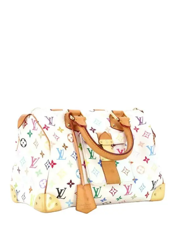LOUIS VUITTON Speedy Handbag Monogram Multicolor 30 Satchel - Multicolour