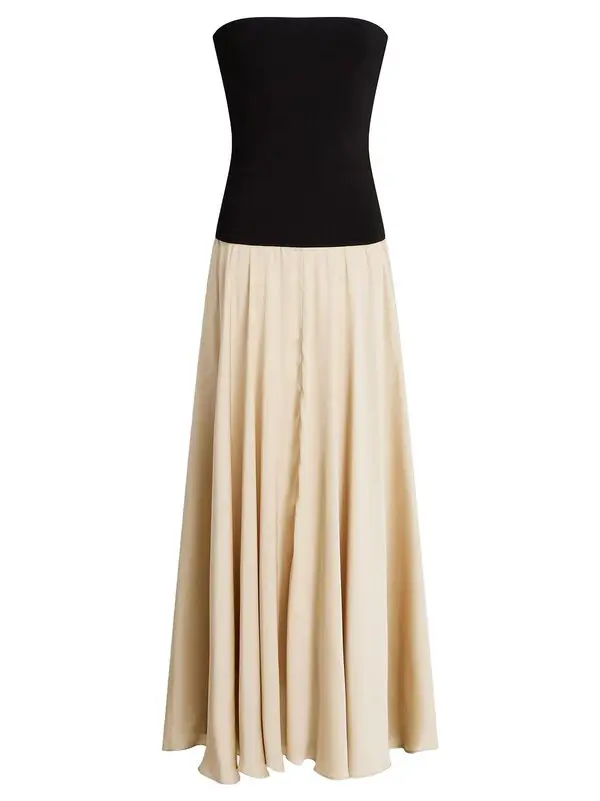 ESSE STUDIOS Illi Strapless Maxi Dress - Black