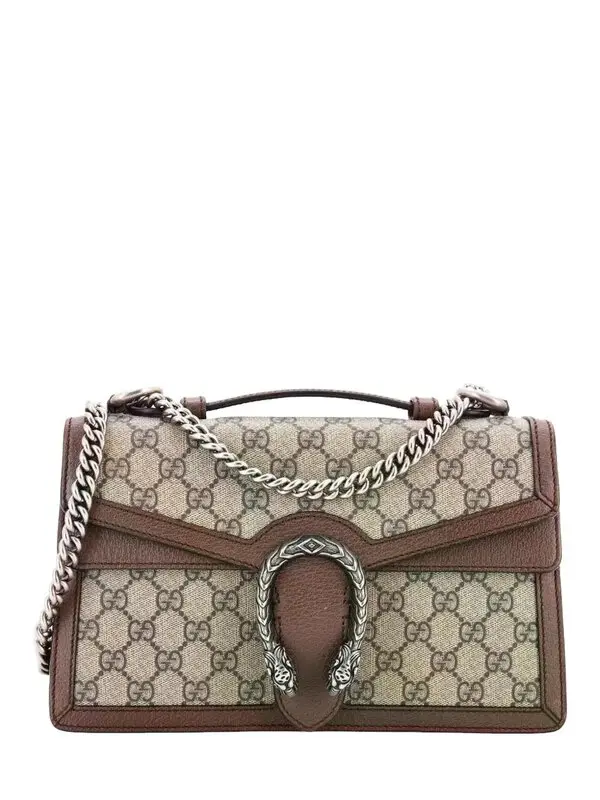 Gucci Dionysus Top Handle Chain Satchel - Brown