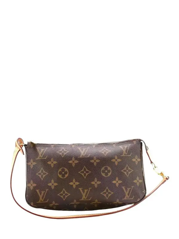 LOUIS VUITTON Pochette Accessoires Nm Monogram Canvas Clutch - Brown