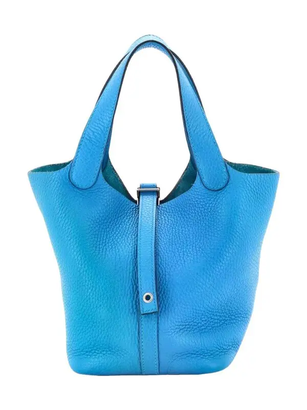 Hermès Picotin Lock Clemence Pm - Blue