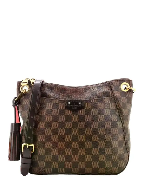LOUIS VUITTON South Bank Besace Damier Crossbody Bag - Brown
