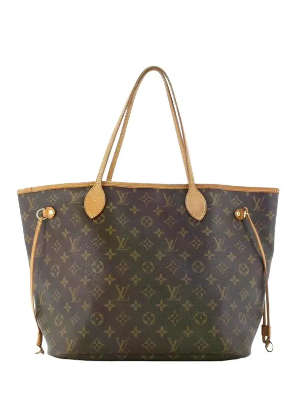LOUIS VUITTON Neverfull Monogram Canvas Mm Tote Bag - Brown