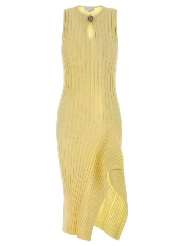 Stella McCartney Sleeveless Midi Dress - Yellow
