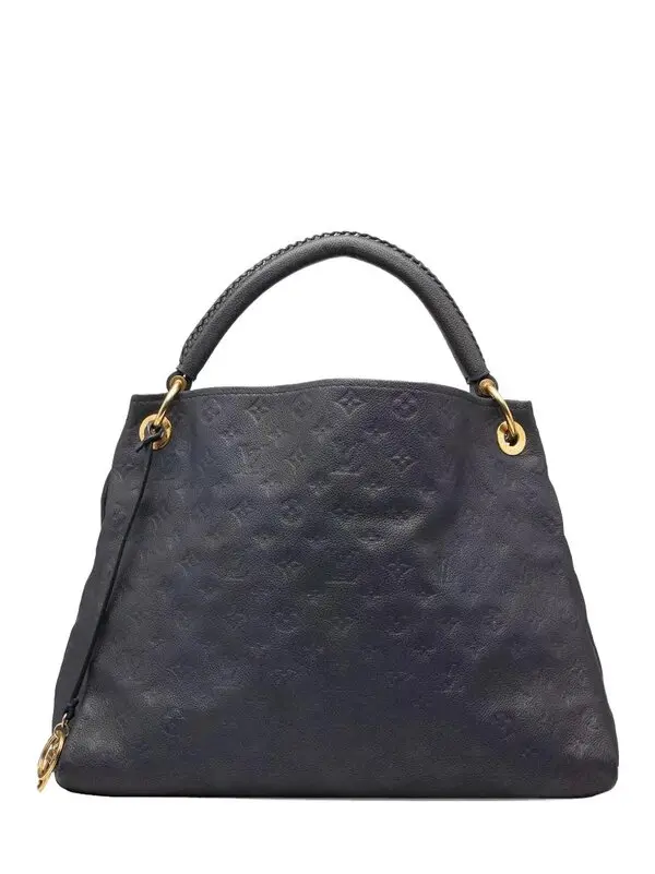 LOUIS VUITTON 2012 Monogram Empreinte Artsy Mm Hobo Bag - Blue