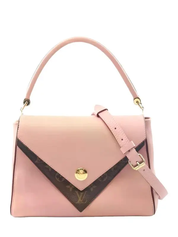 LOUIS VUITTON 2017 Double V Handbag - Pink