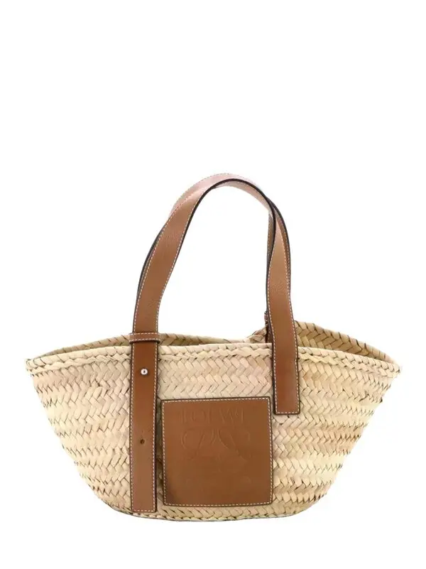 Loewe Basket Raffia Small Tote - Neutrals