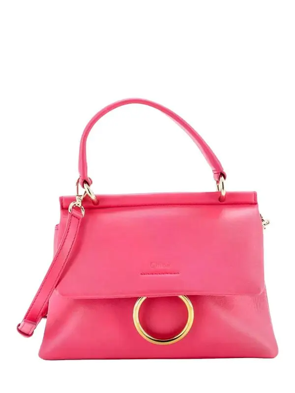 Chloé Faye Top Handle Small Satchel - Pink