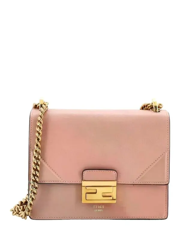 Fendi Kan U Small Crossbody Bag - Pink