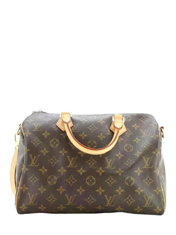 LOUIS VUITTON Speedy Bandouliere 30 Monogram Shoulder Bag - Brown