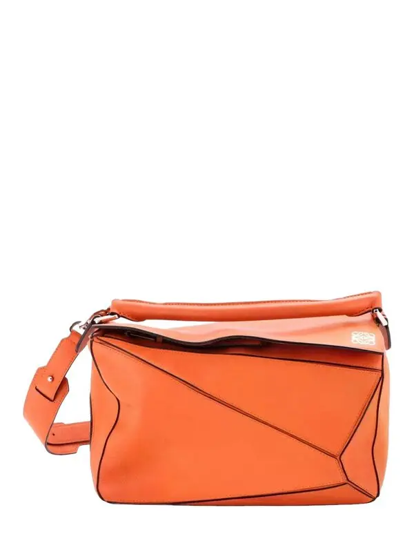 Loewe Puzzle Medium Shoulder Bag - Orange