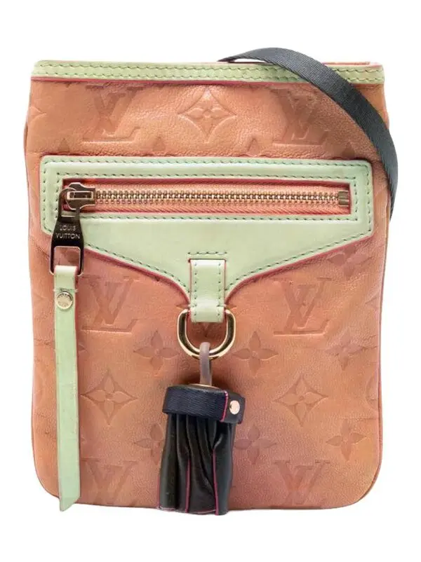 LOUIS VUITTON 2010 Monogram Underground Flight Crossbody Bag - Green