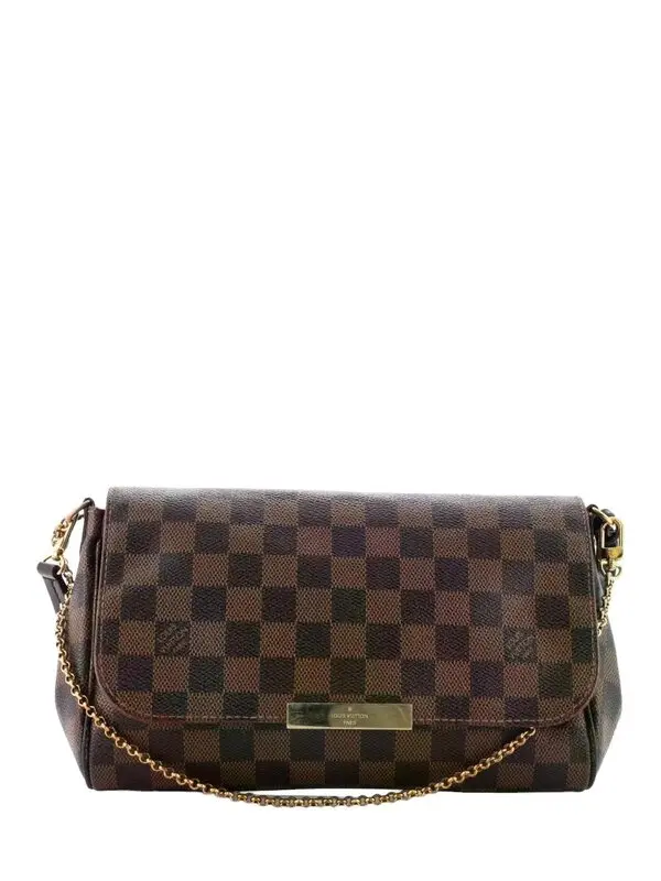 LOUIS VUITTON Favorite Handbag Damier Mm - Brown