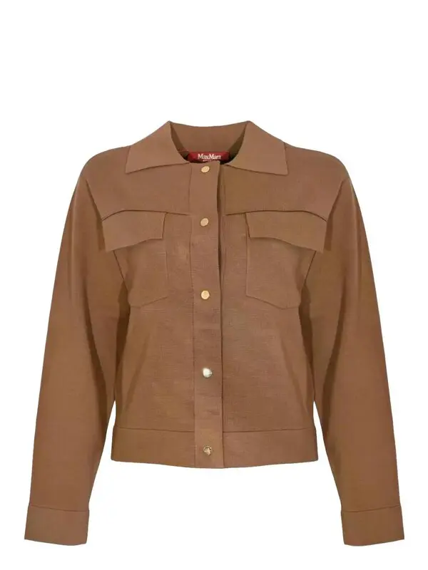 Max Mara Buttoned Cardigan - Brown