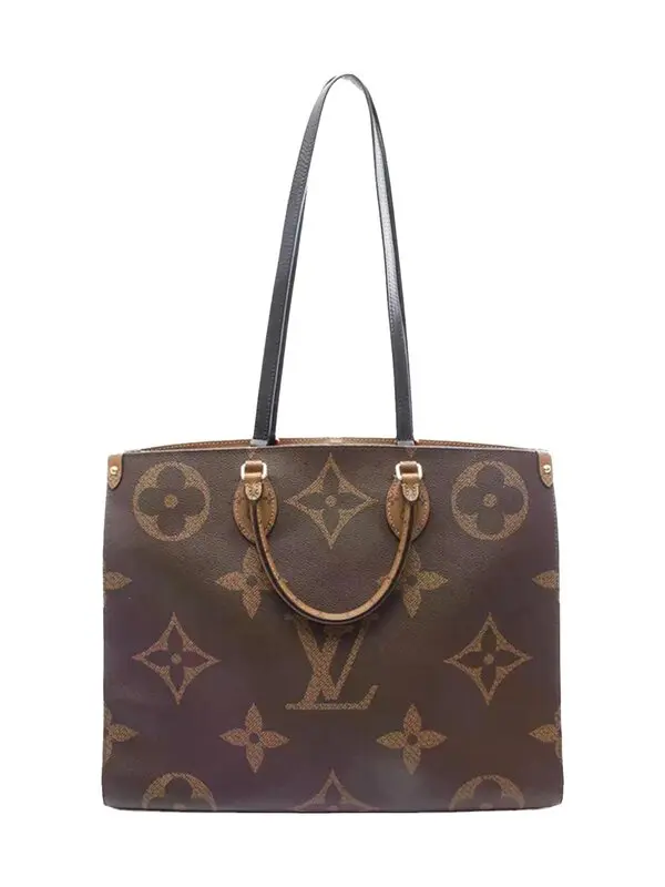LOUIS VUITTON Onthego Gm Satchel - Brown