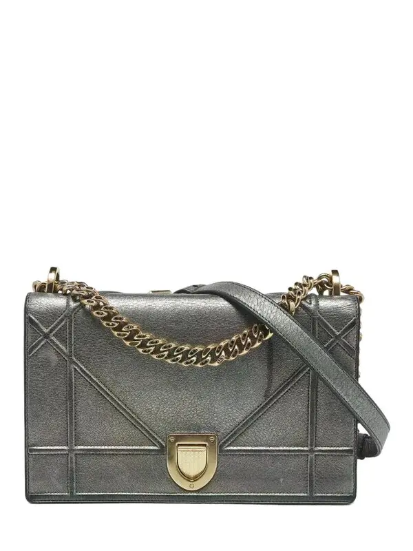 Dior Diorama Flap Bag - Grey