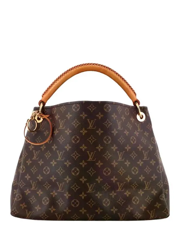 LOUIS VUITTON Artsy Mm Monogram Canvas Hobo - Brown