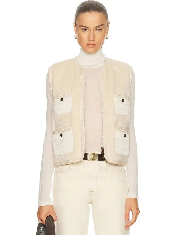 Moncler Mimosas Vest - Cream