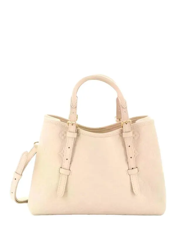 LOUIS VUITTON Babylone Monogram Empreinte Leather Pm Tote Bag - Neutrals