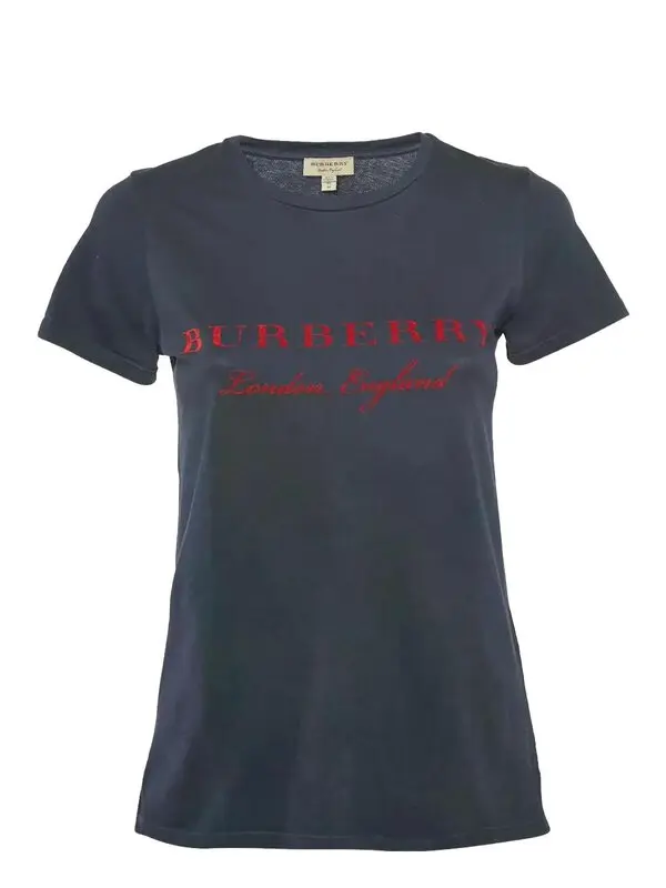 Burberry Cotton T-shirt - Blue