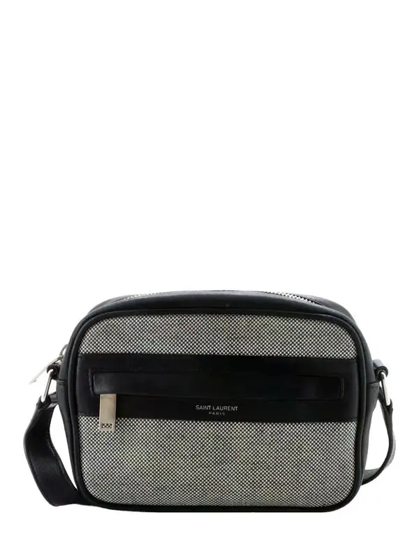 Saint Laurent Camp Camera Small Crossbody Bag - Black