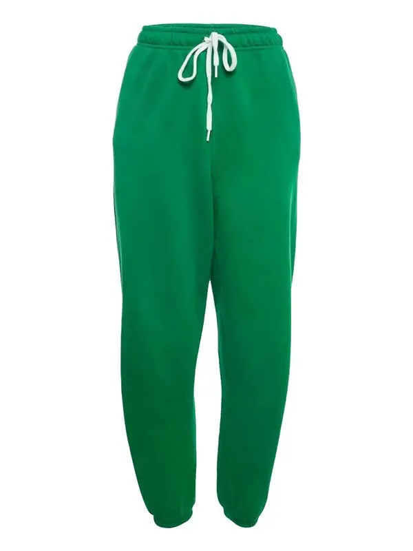Polo Ralph Lauren Cuffed Cotton Track Pants - Green