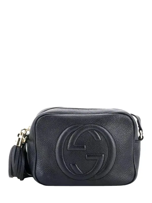 Gucci Soho Disco Leather Crossbody Bag - Black