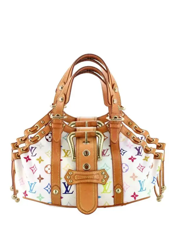 LOUIS VUITTON Theda Handbag Monogram Multicolor Gm Tote - Multicolour