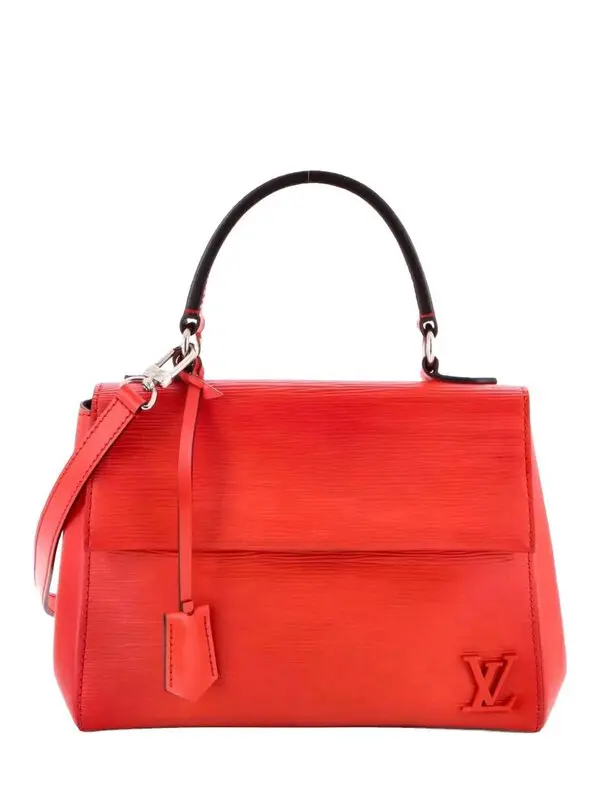 LOUIS VUITTON Cluny Bb Top Handle Satchel Epi Leather - Red