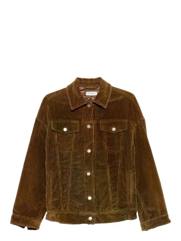Dries Van Noten 1990s Corduroy Jacket - Brown