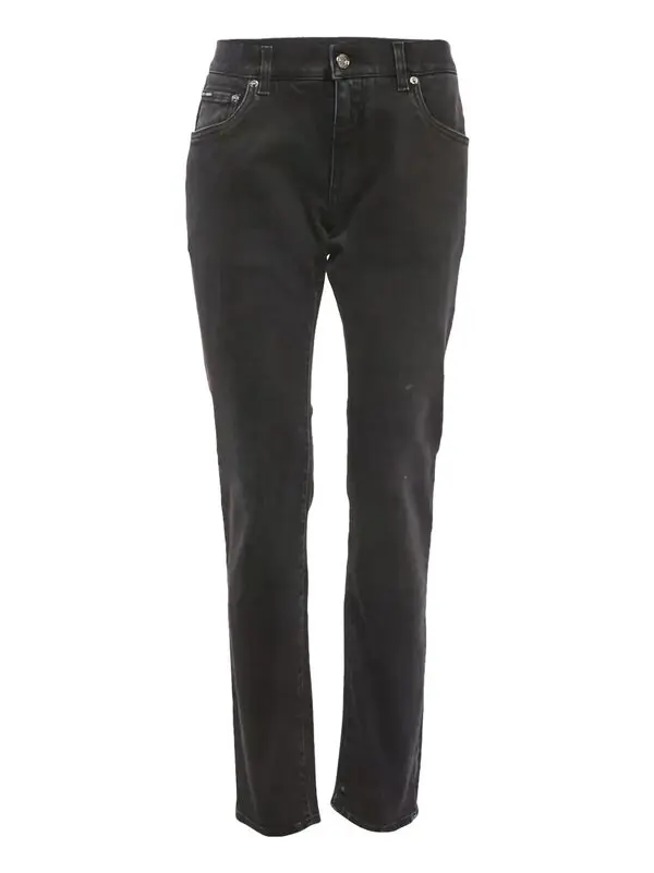 Dolce & Gabbana Slim-fit Jeans - Black