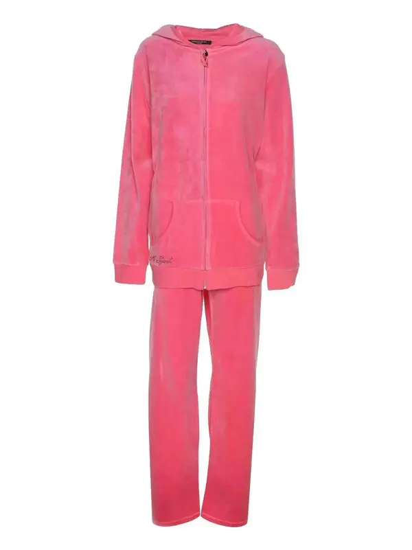 Marina Rinaldi Velour Tracksuit - Pink