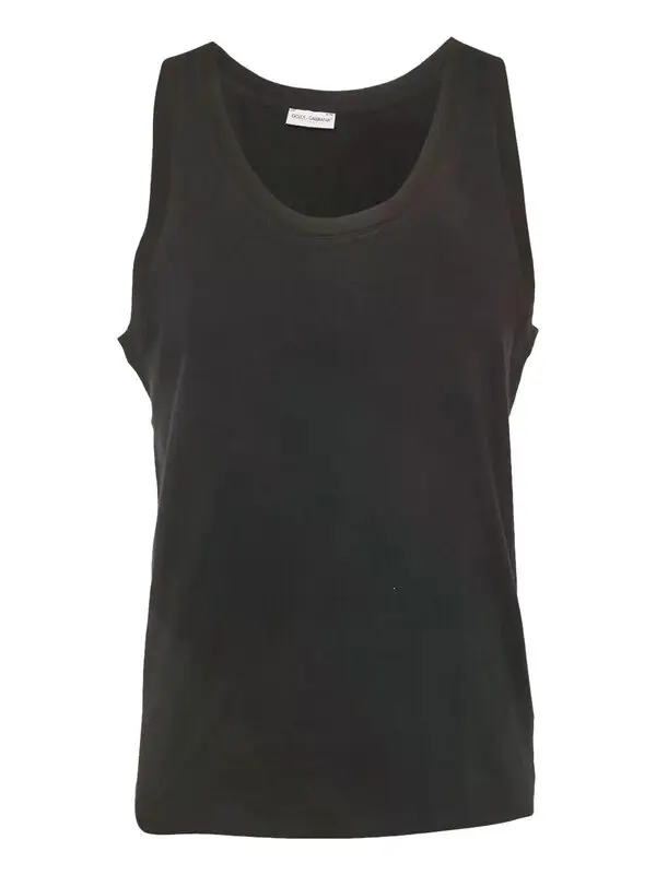 Dolce & Gabbana Cotton Top - Black
