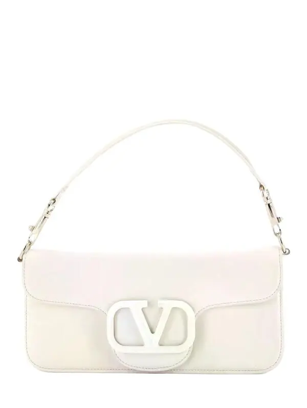 Valentino Garavani Vlogo Loco Flap Shoulder Bag - Neutrals