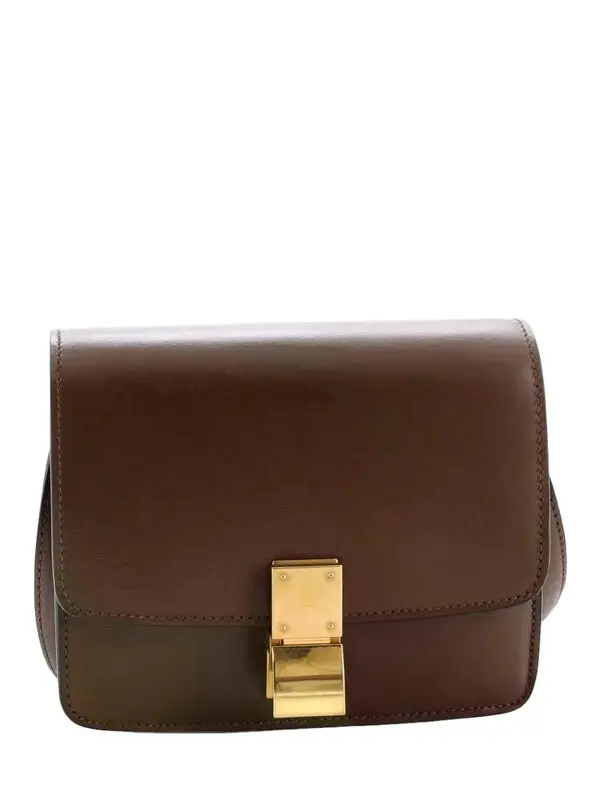 Celine Classic Box Teen Shoulder Bag Smooth Leather - Brown
