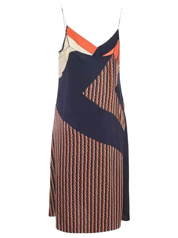Diane Von Furstenberg Sleeveless Midi Dress - Blue