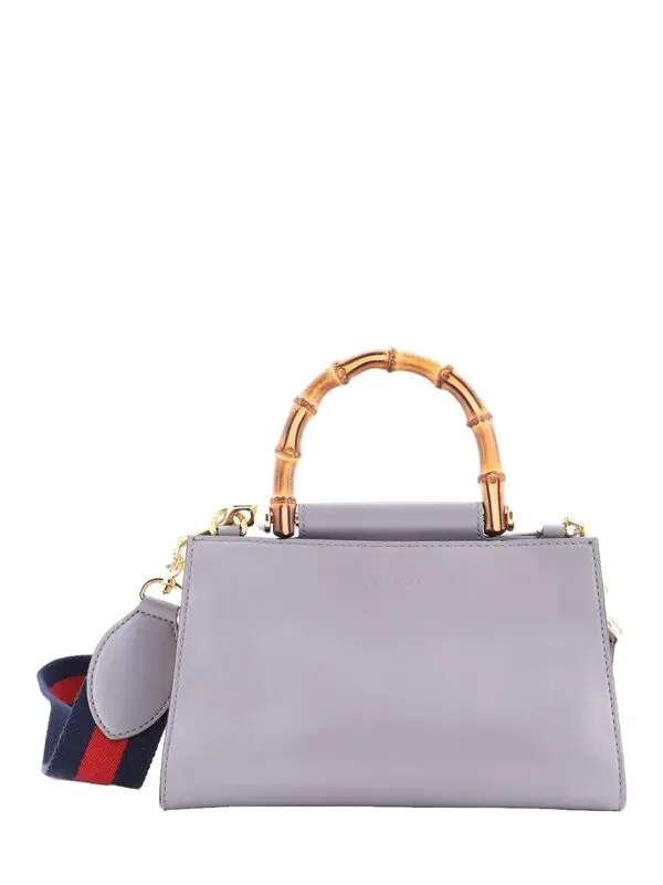 Gucci Nymphaea Mini Satchel - Grey