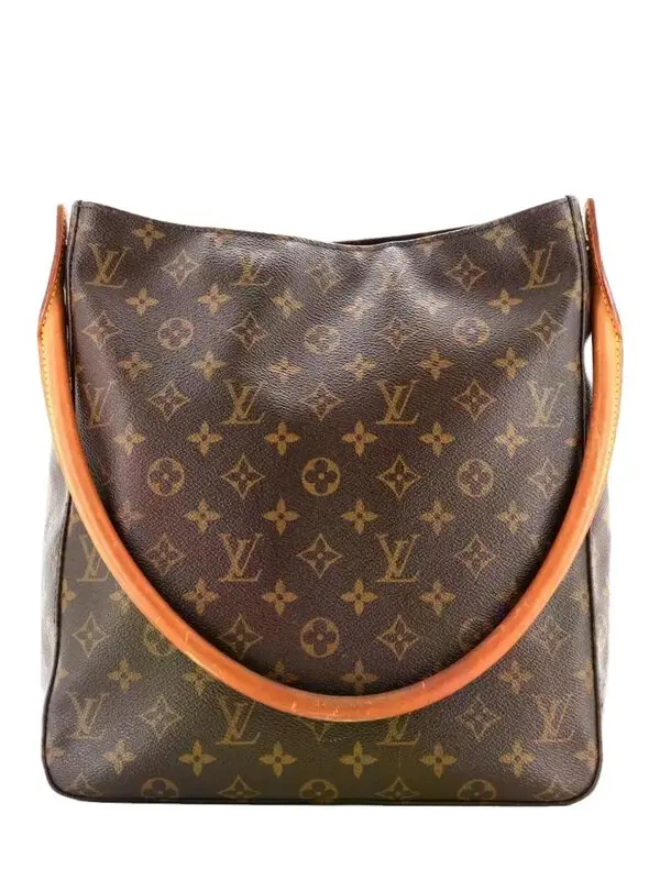 LOUIS VUITTON Looping Handbag Monogram Canvas Gm - Brown