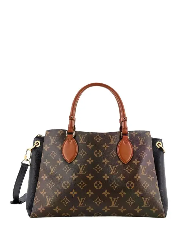 LOUIS VUITTON Vendome Monogram Canvas Mm Tote Bag - Black