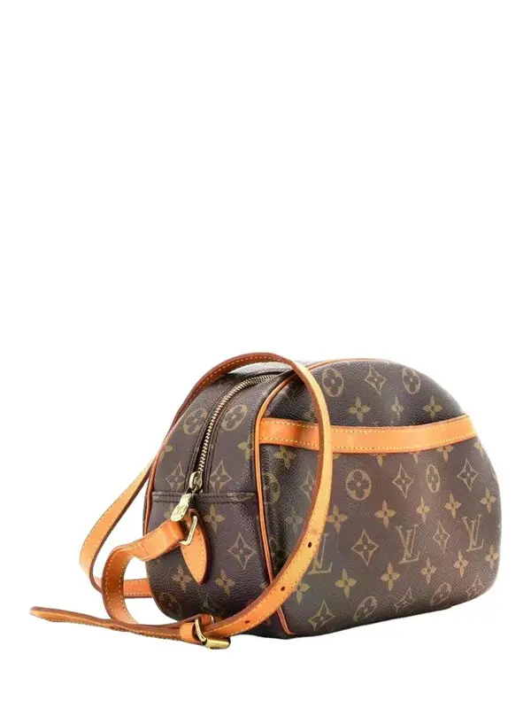 LOUIS VUITTON Blois Handbag Monogram Canvas - Brown