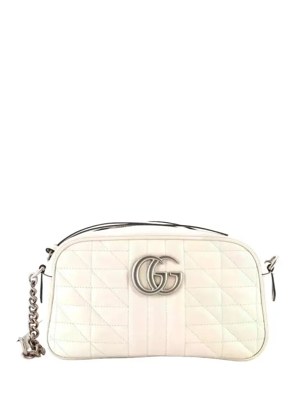 Gucci Gg Marmont Small Shoulder Bag - Neutrals