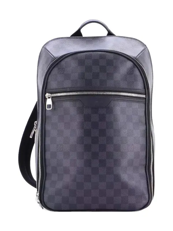 LOUIS VUITTON Michael Nv2 Damier Graphite Backpack - Black